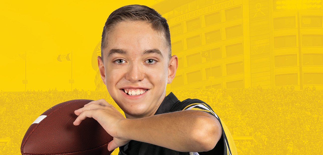 Meet Kid Captain Gavin Miller | Stead Family Children's Hospital