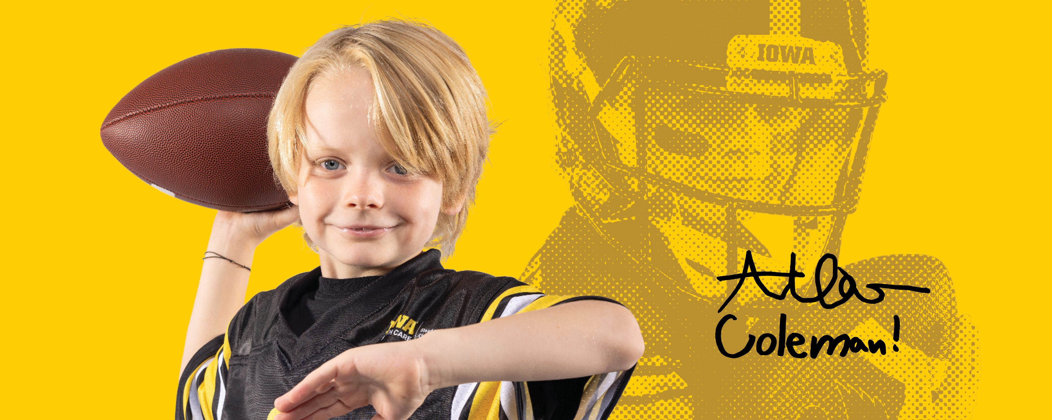 Meet Kid Captain Atlas Coleman | Stead Family Children's Hospital