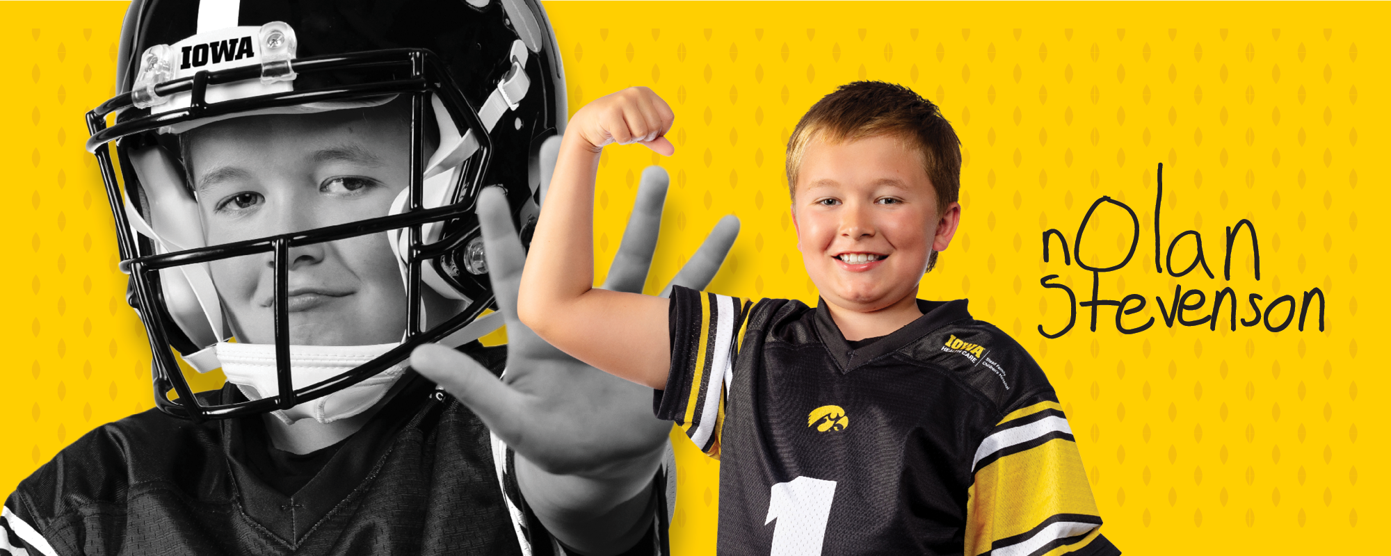 Iowa football welcomes Oskaloosa boy as season’s first Kid Captain ...