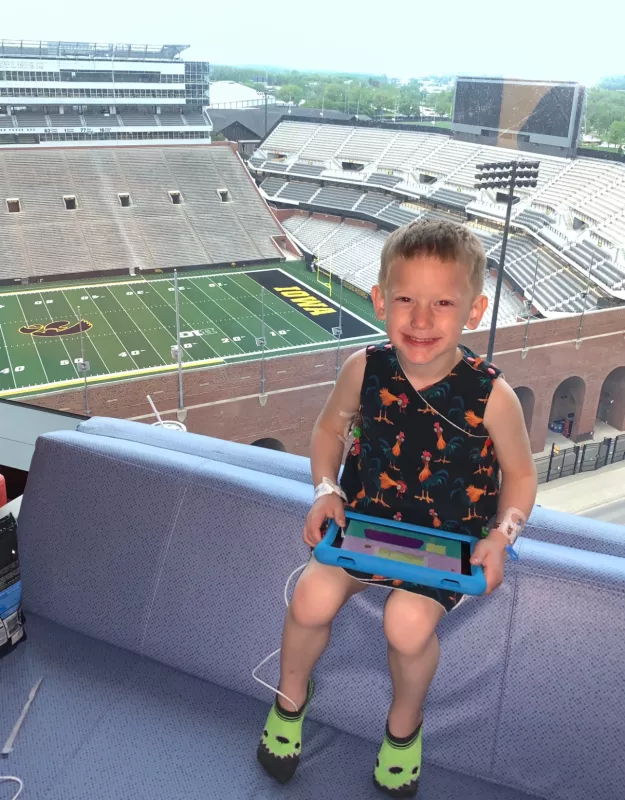 Meet Kid Captain Max Schlee | Stead Family Children's Hospital