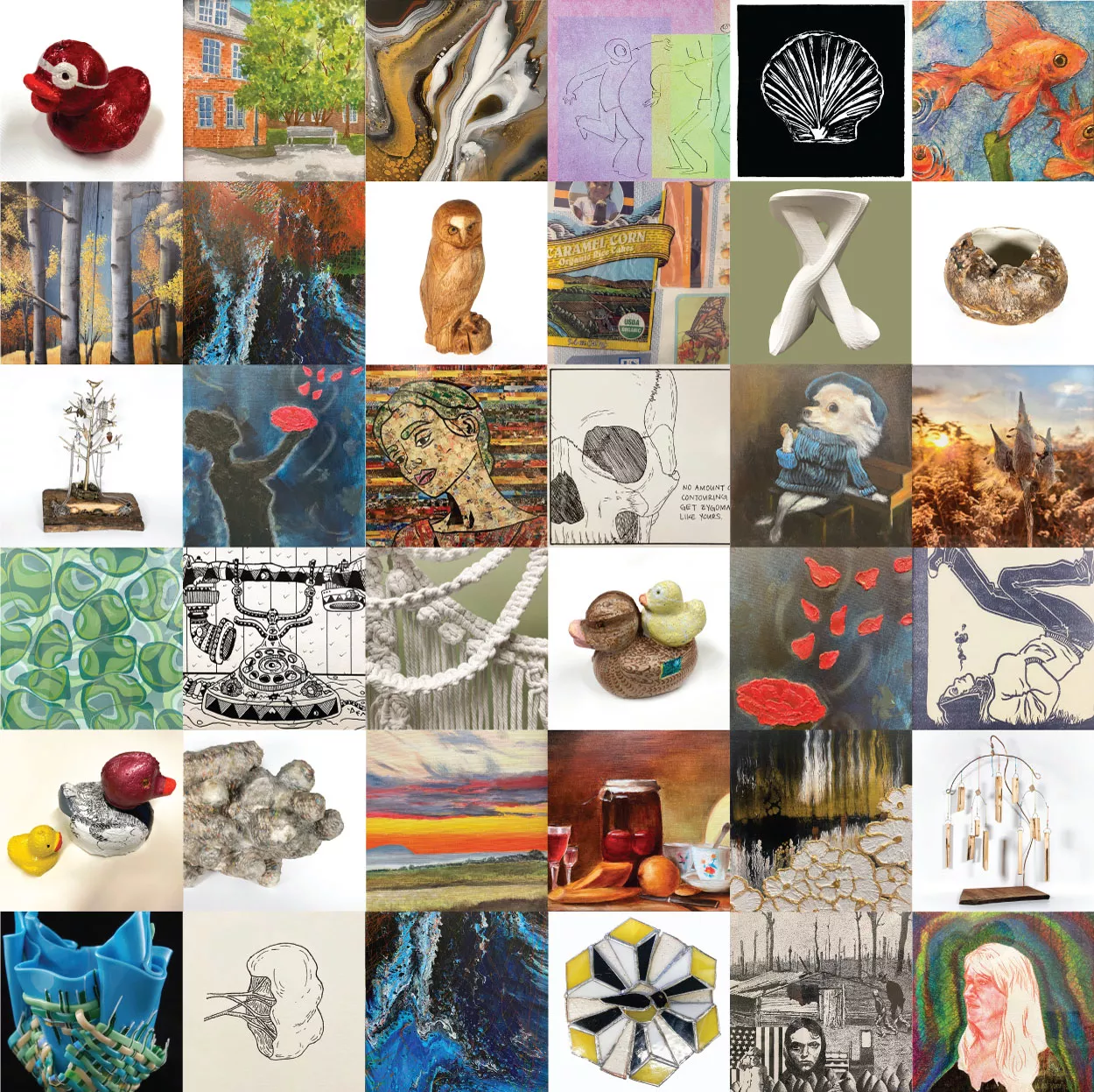 44th Annual Staff Art Show | University of Iowa Health Care