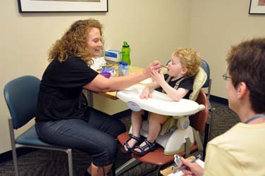Pediatric Feeding Program helps children overcome severe eating ...