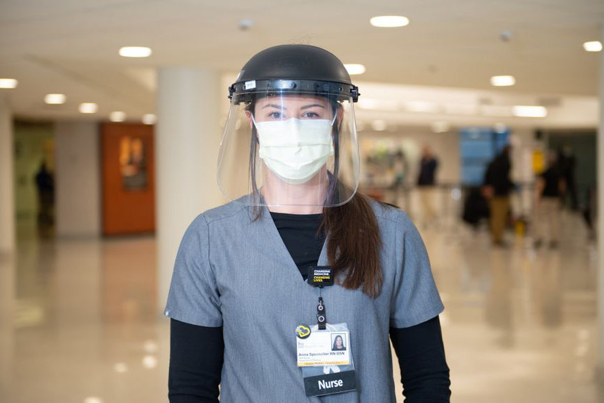 Anna Sponseller: Becoming a nurse during a global pandemic | University ...
