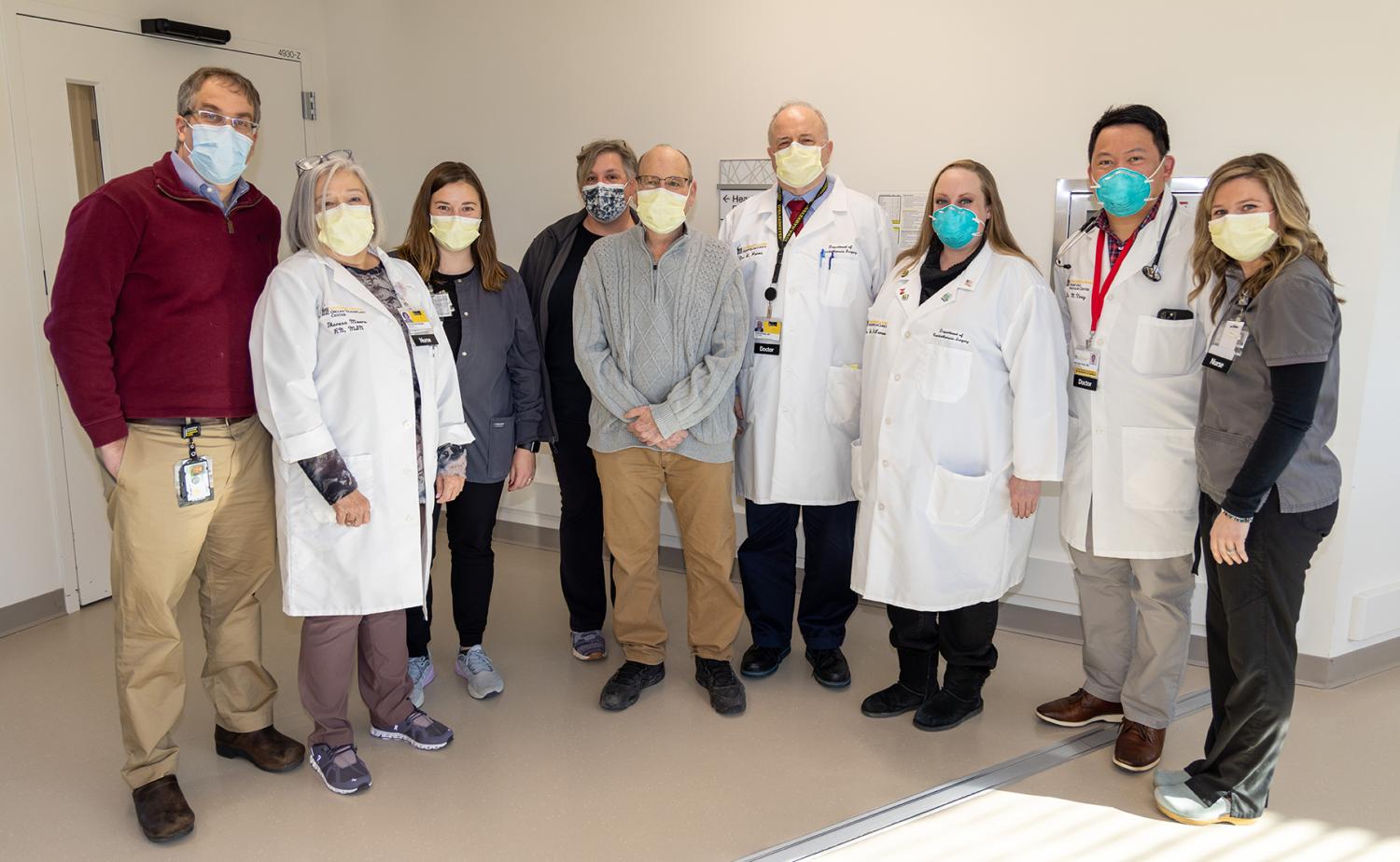 UI surgeons perform rare back-to-back heart, kidney transplant ...